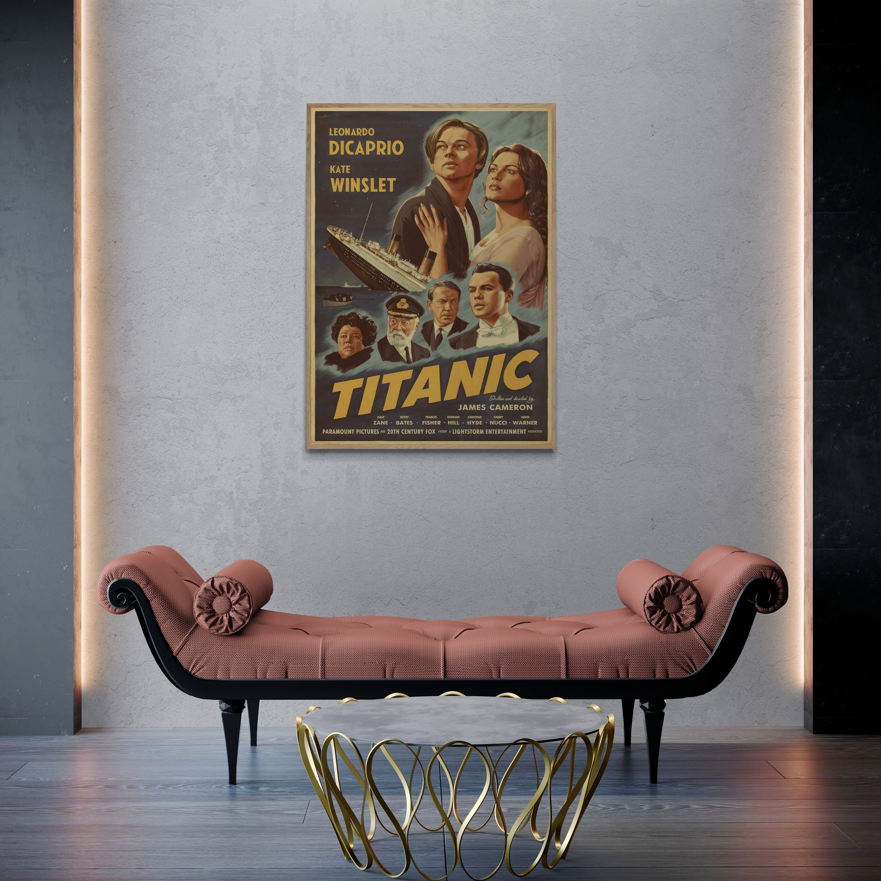 Titanic Poster, Titanic Art, Titanic Print, Movie Poster, Titanic Movie ...