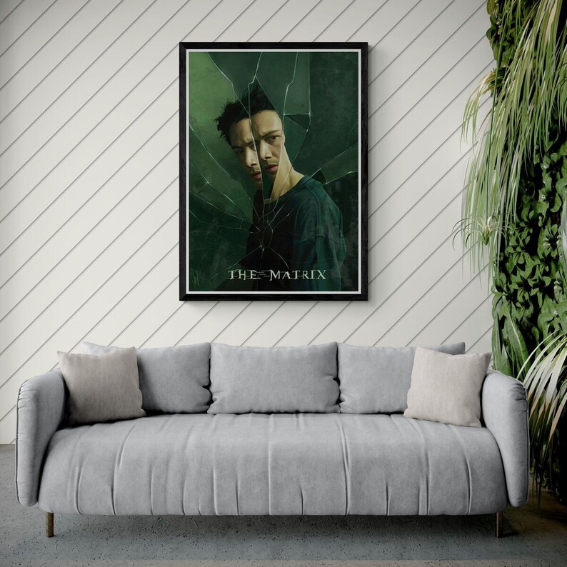 The Matrix Print, the Matrix Art, the Matrix Poster, Movie Poster, the ...
