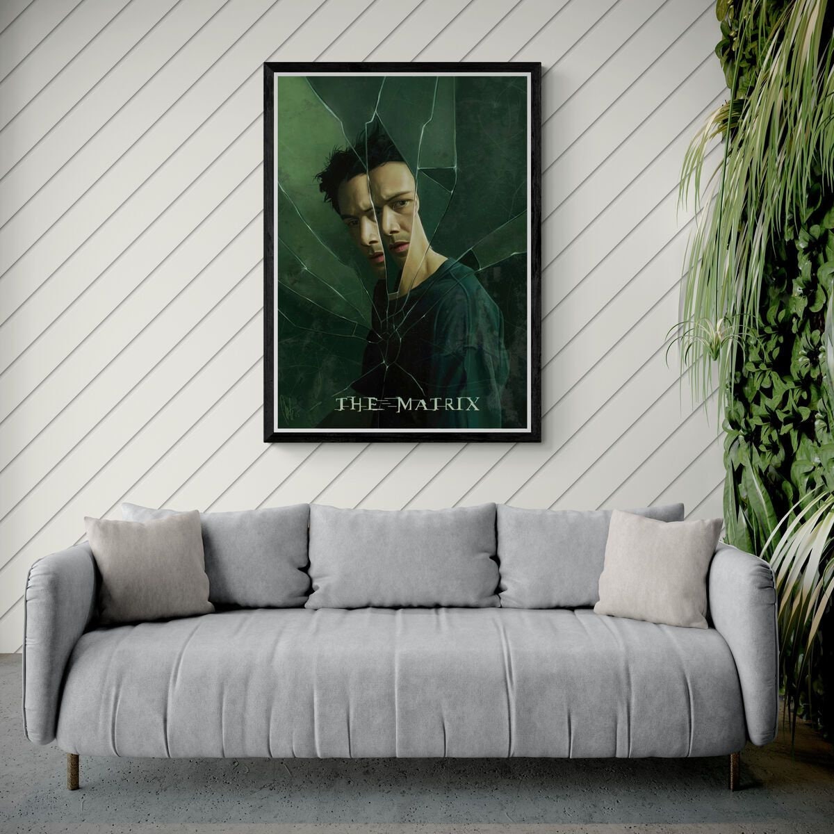 The Matrix Print, the Matrix Art, the Matrix Poster, Movie Poster, the ...