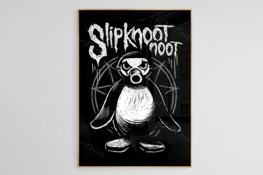 Slipknot Poster, Slipknot Print, Slipknot Metal Music, Metal Music Fan ...