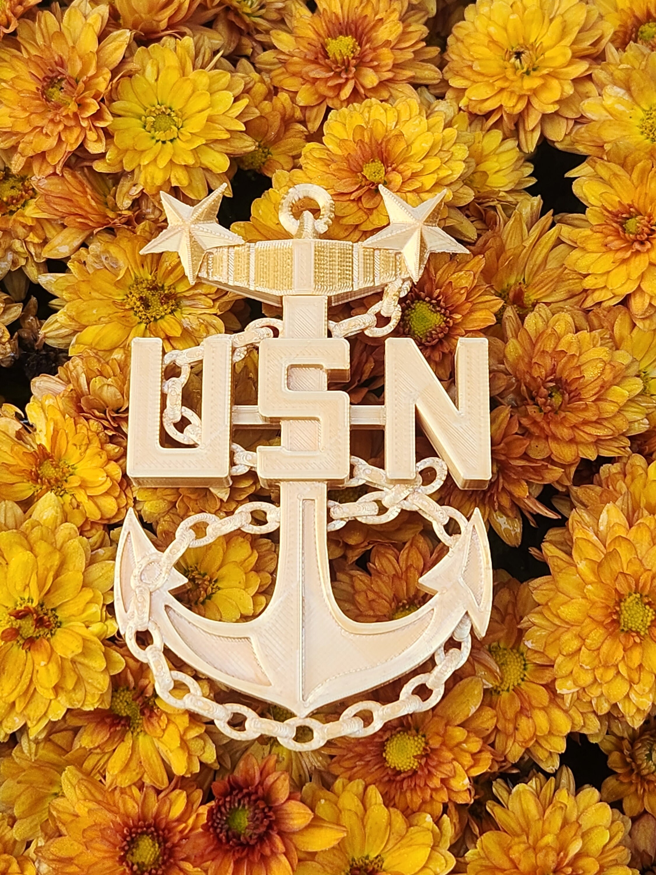 3D Printed US Navy Chief CPO Senior Chief Master Chief - Etsy