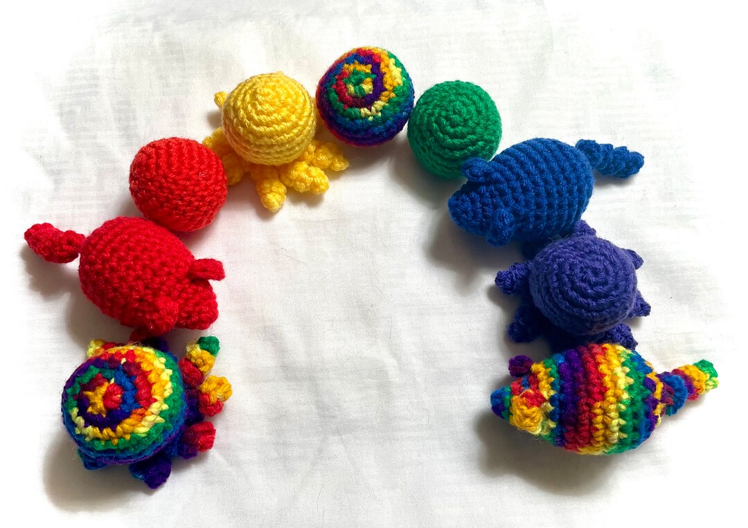 Crocheted Cat Toy Organic Catnip, Handmade Catnip Toy, Cat Gift, Kitten ...