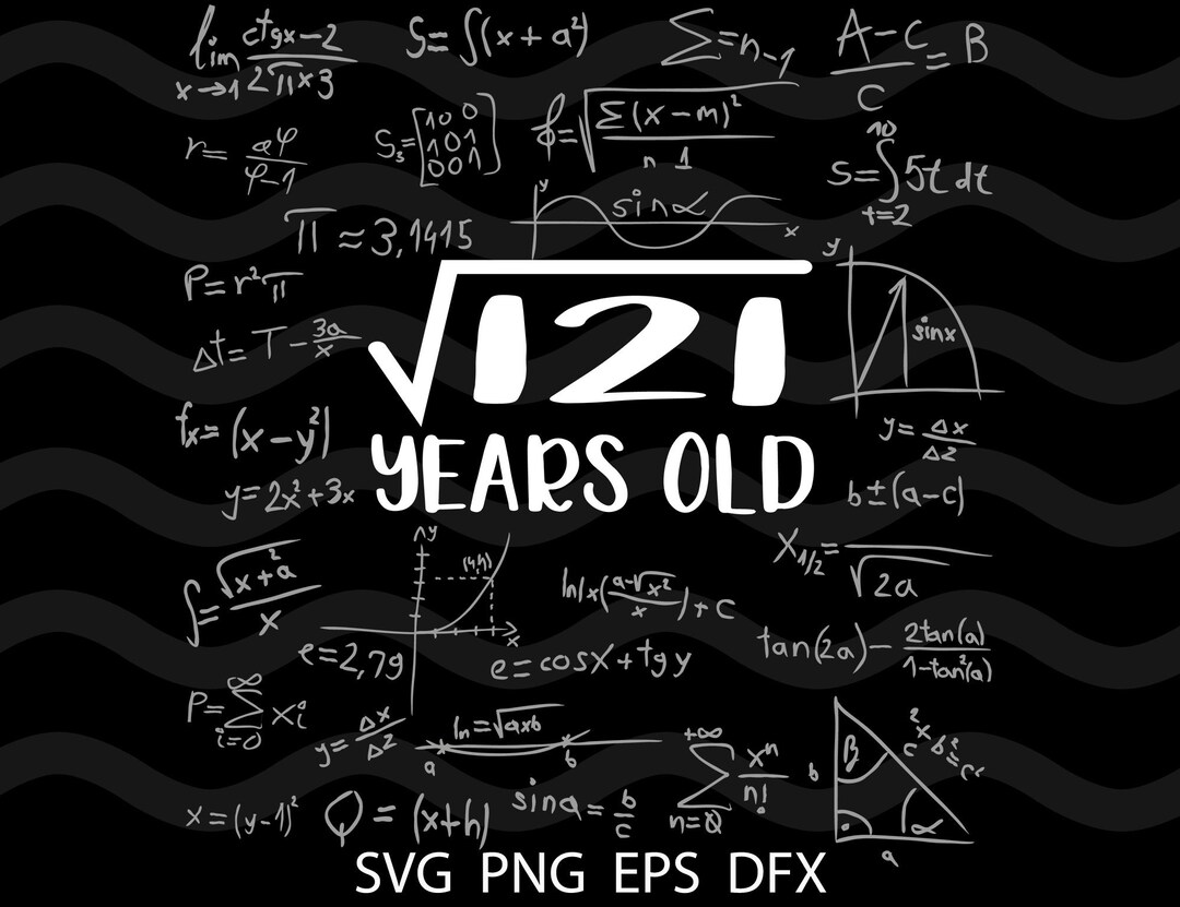 Square Root of 121:A Milestone Celebration Design | 11th Birthday | 11 ...