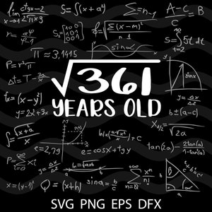 Square Root of 361 :A Milestone Celebration Design | 19th Birthday | 19 ...