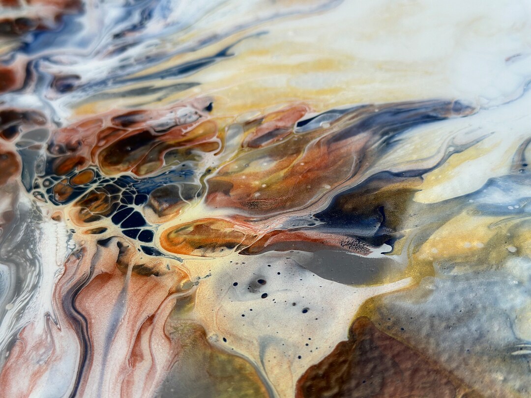 Artwork, Fluid Art Painting, Wall Art, Home Decor, Interior Design ...