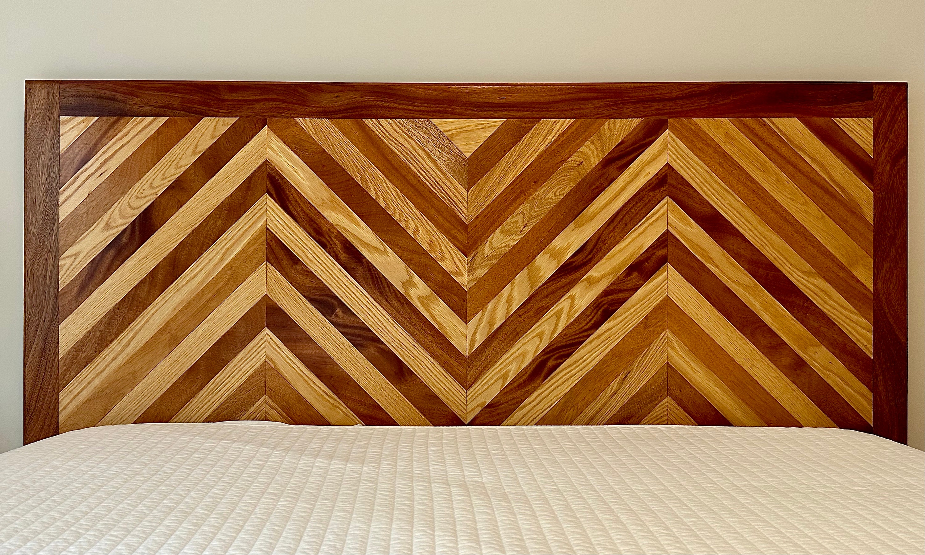Handmade Solid Wood Bed Made With Oak and Mahogany. the Eaglewood ...