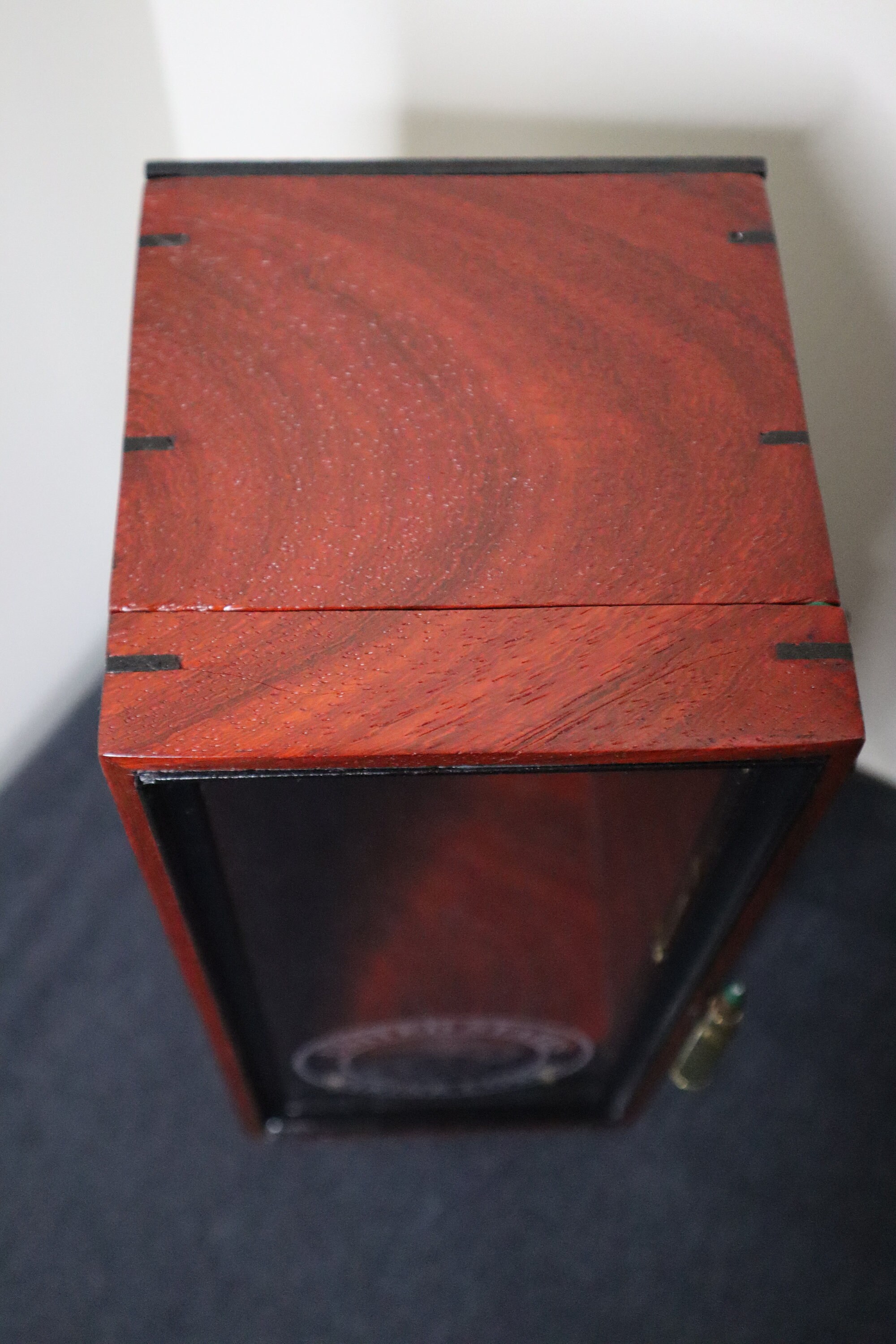 Handmade Marine Corps Display Case in Padauk Wood good for Action ...