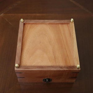 Spanish Cedar Keepsake Box Handmade With Mappa Burl Veneer Top ...