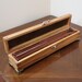 Conductor's Baton Case Handmade With Canarywood and Bronze Cloth ...
