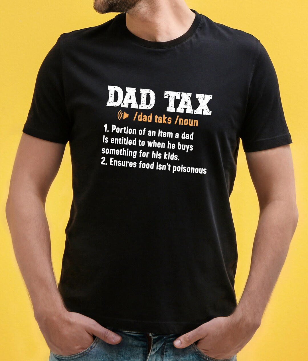 Funny Dad Tax Definition Shirt, Father's Day Gift - Etsy