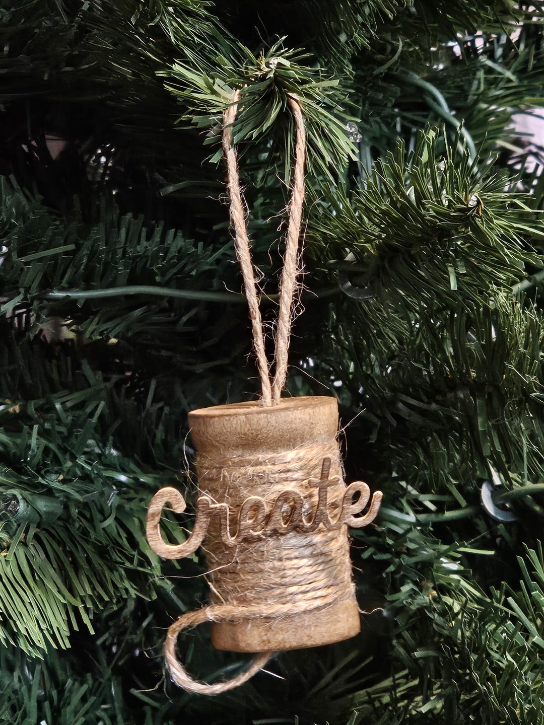 Create Christmas Ornament - Etsy