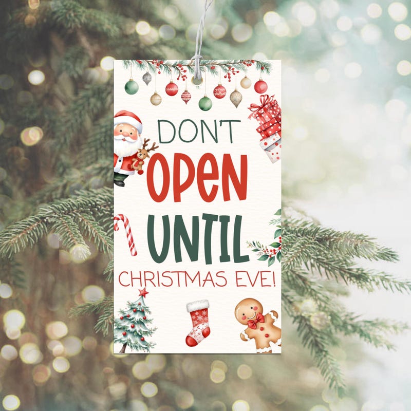 Do Not Open Until Christmas - Etsy