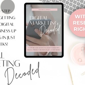Digital Marketing Decoded INSTANT DOWNLOAD Private Resell Rights, Step ...