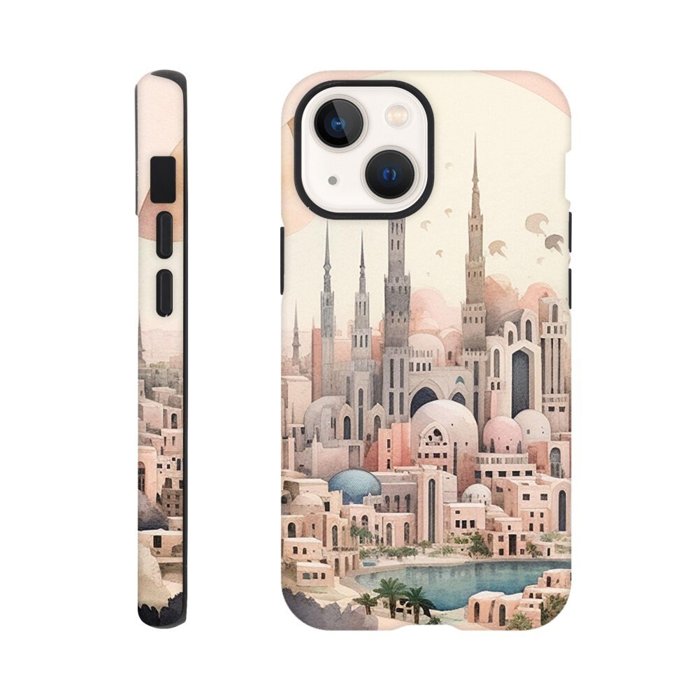 RIYADH SAUDI ARABIA City Skyline View Travel Cell Phone Tough Case ...