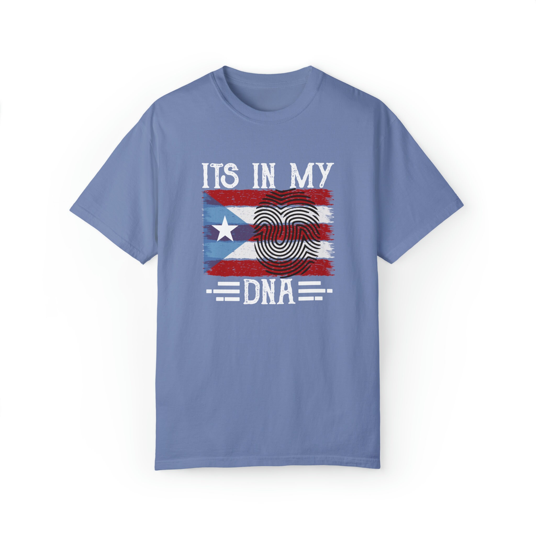 Puerto Rican DNA Fingerprint PUERTO RICO Flag Heritage Pride Heritage ...