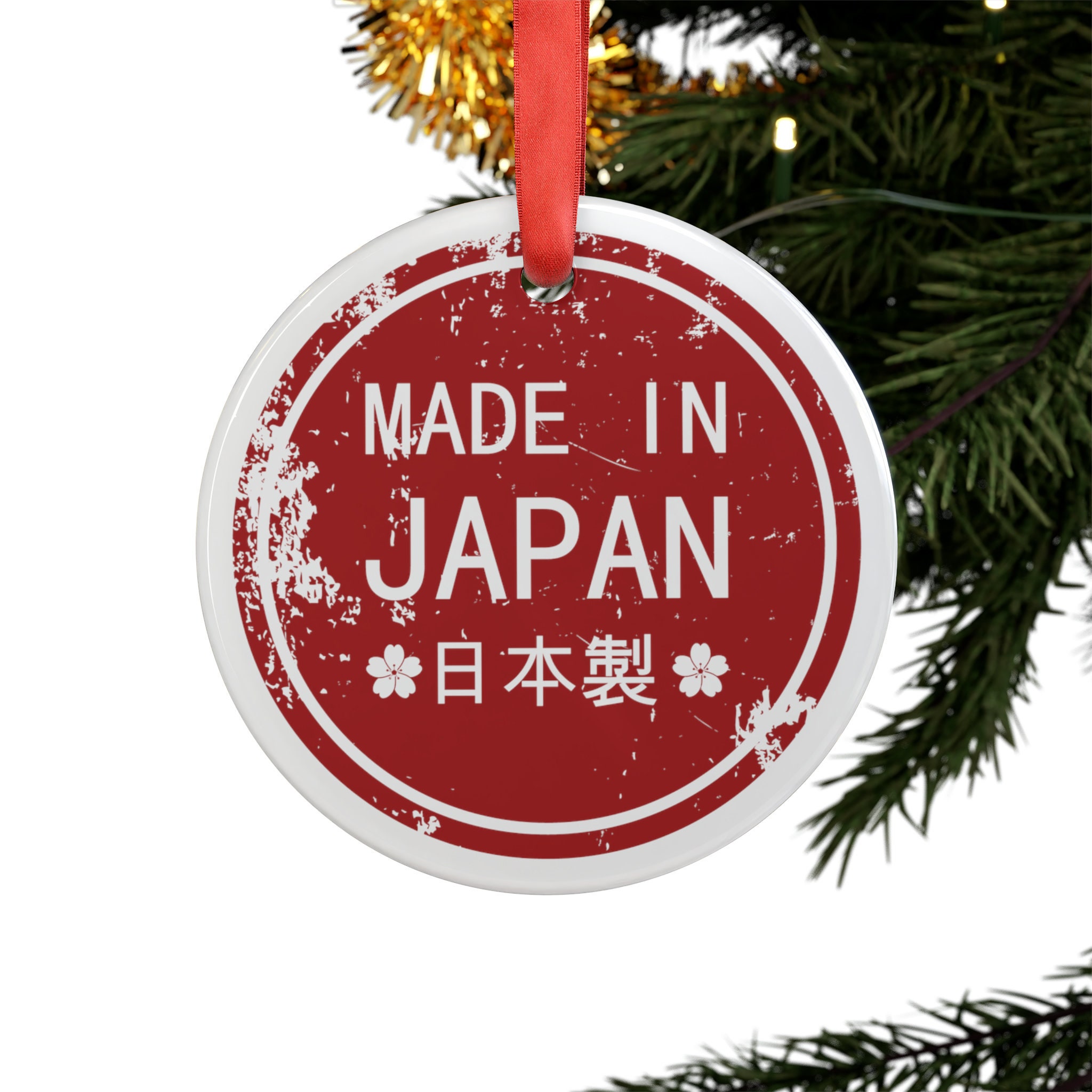 MADE IN JAPAN Japanese Heritage Ancestry Family Roots Christmas Holiday ...