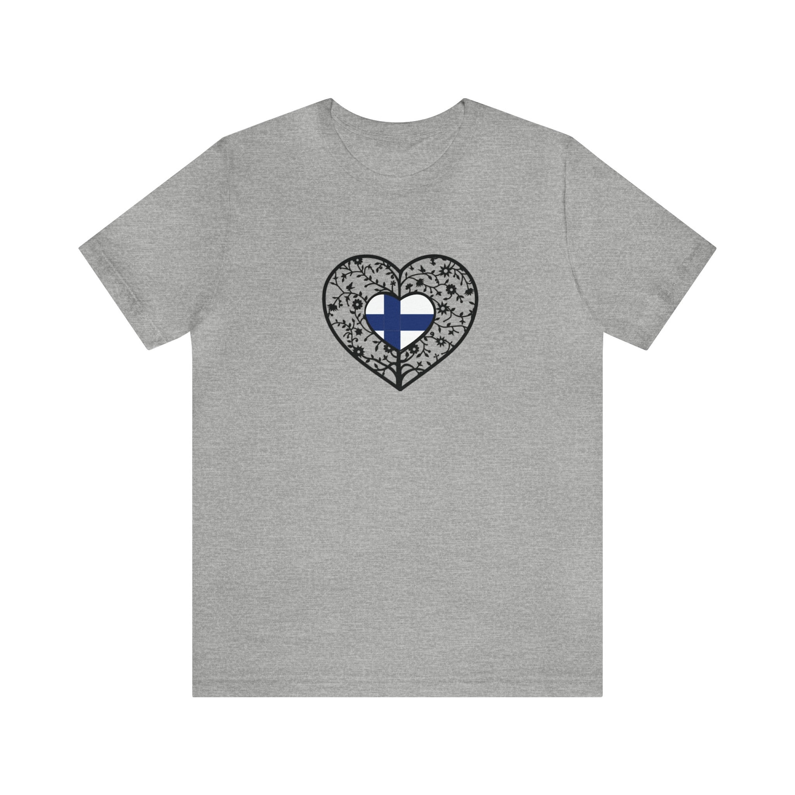 FINLAND Heart Flag Finnish Family Tree Roots Heritage Ancestry Pride ...