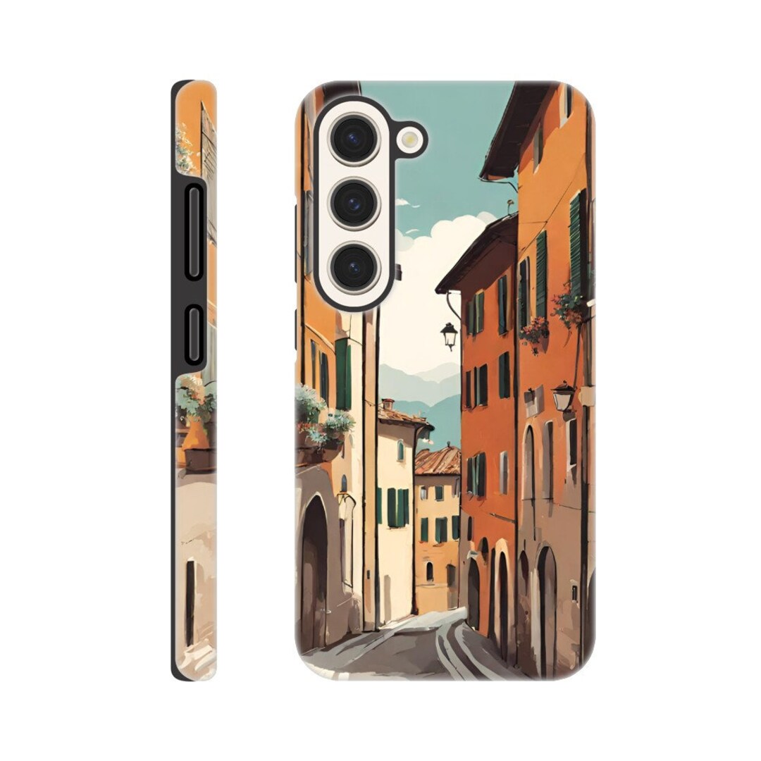 LOMBARDY ITALY Street Scene Italian Travel Cell Phone Tough Case iPhone ...