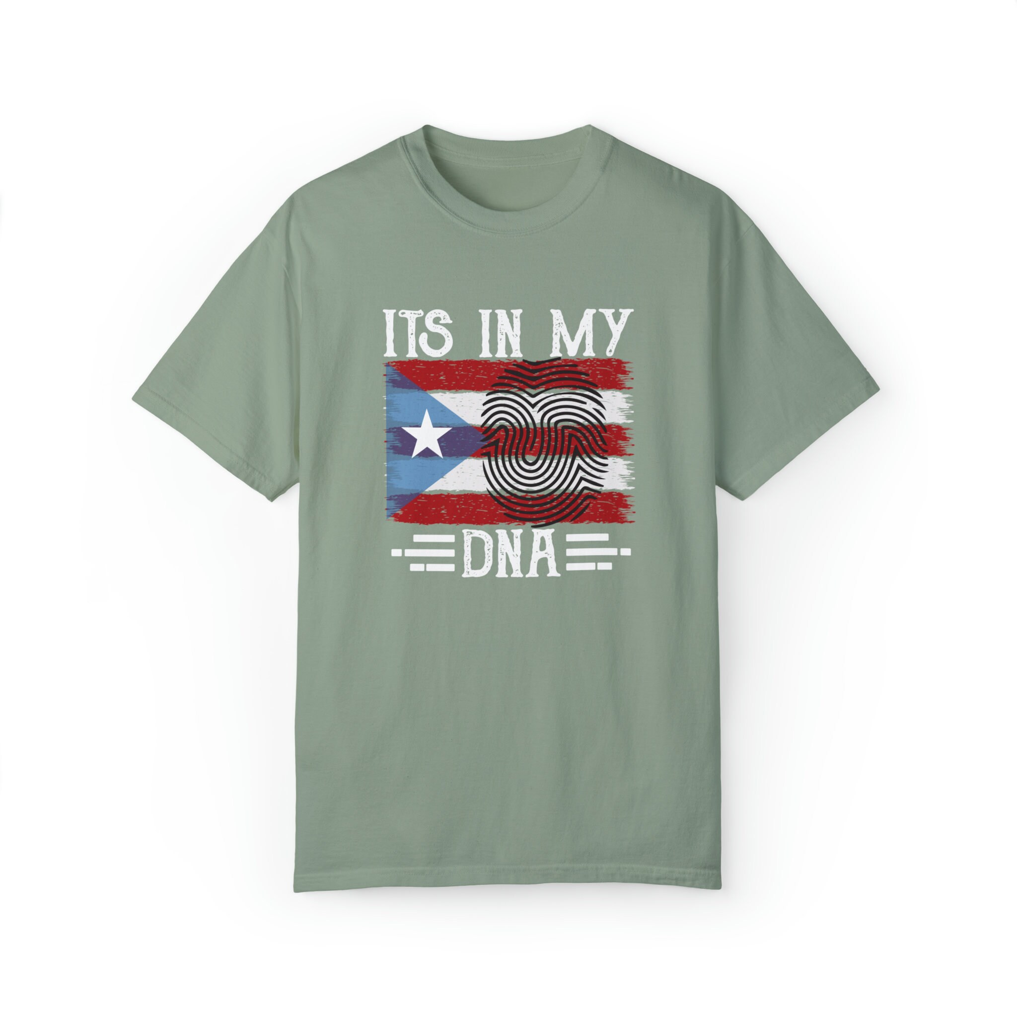 Puerto Rican DNA Fingerprint PUERTO RICO Flag Heritage Pride Heritage ...