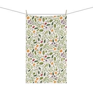 Mediterranean Olives Olive Pattern 18 X 30 Inch Kitchen Tea Towel ...