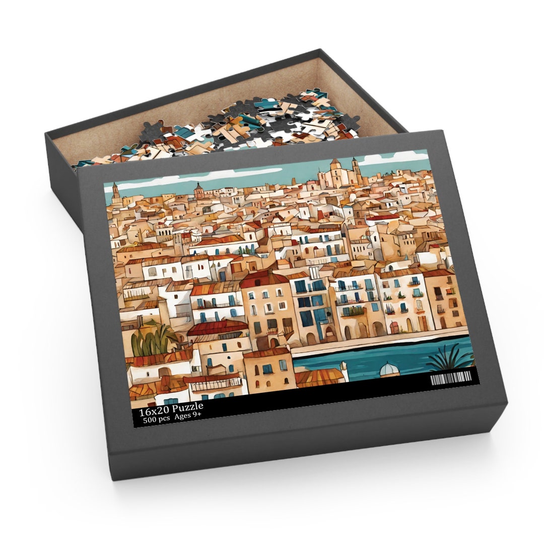 500 Piece Jigsaw Puzzle 16 X 20 Inch VALENCIA SPAIN Spanish City ...