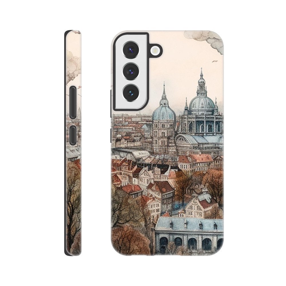 VIENNA AUSTRIA City Skyline View Austrian Travel Cell Phone Tough Case ...