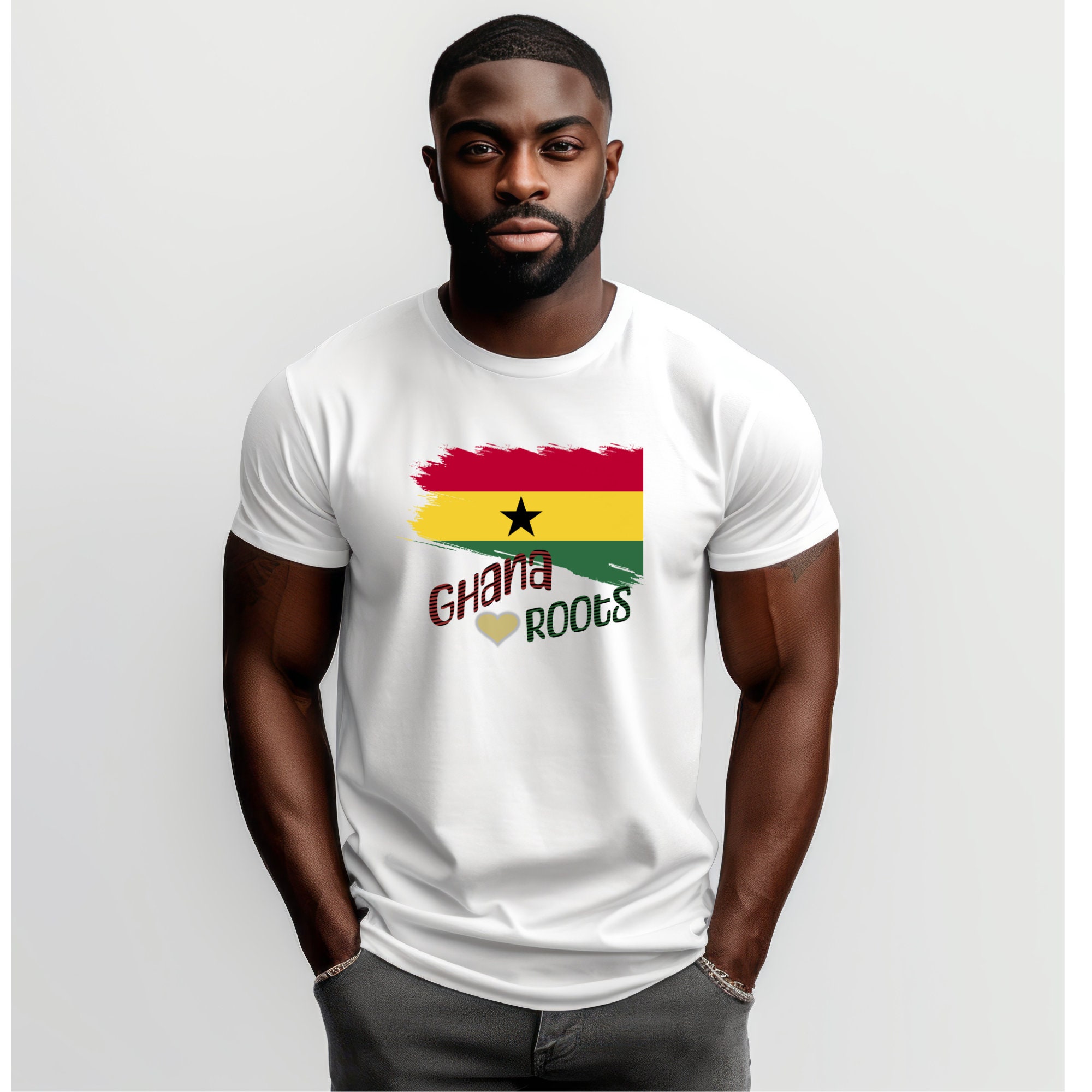 GHANA ROOTS Flag Ghanaian Heritage African Ancestry Africa Pride Bella ...