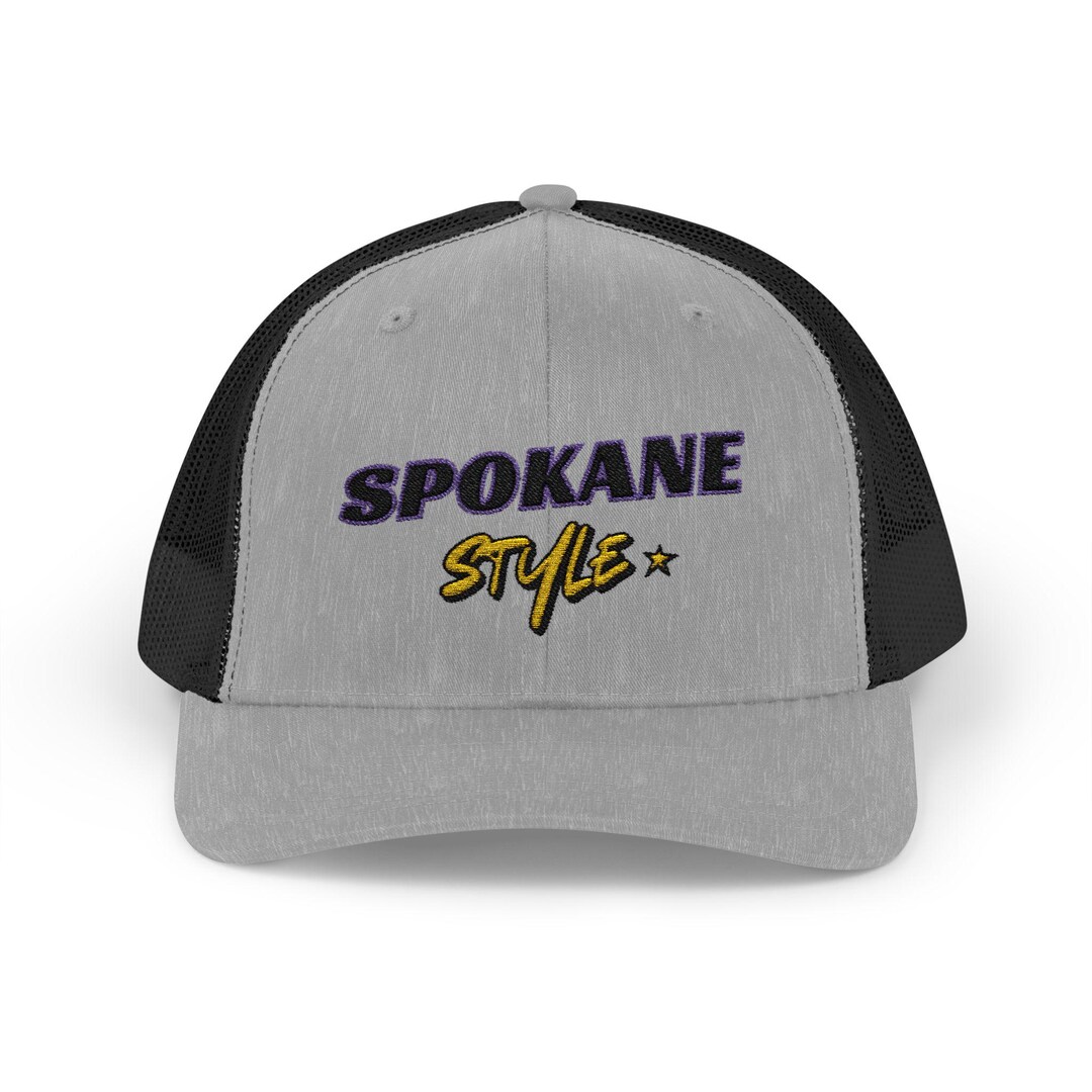 Spokane Style - Embroidered Snapback Trucker Cap - Street Style ...
