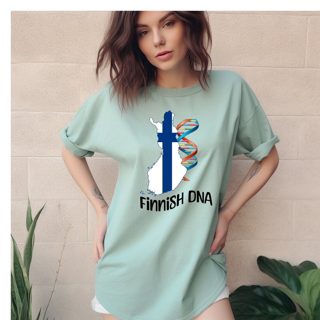 FINLAND Map Finnish DNA Helix Family Roots Nationality Ancestry ...