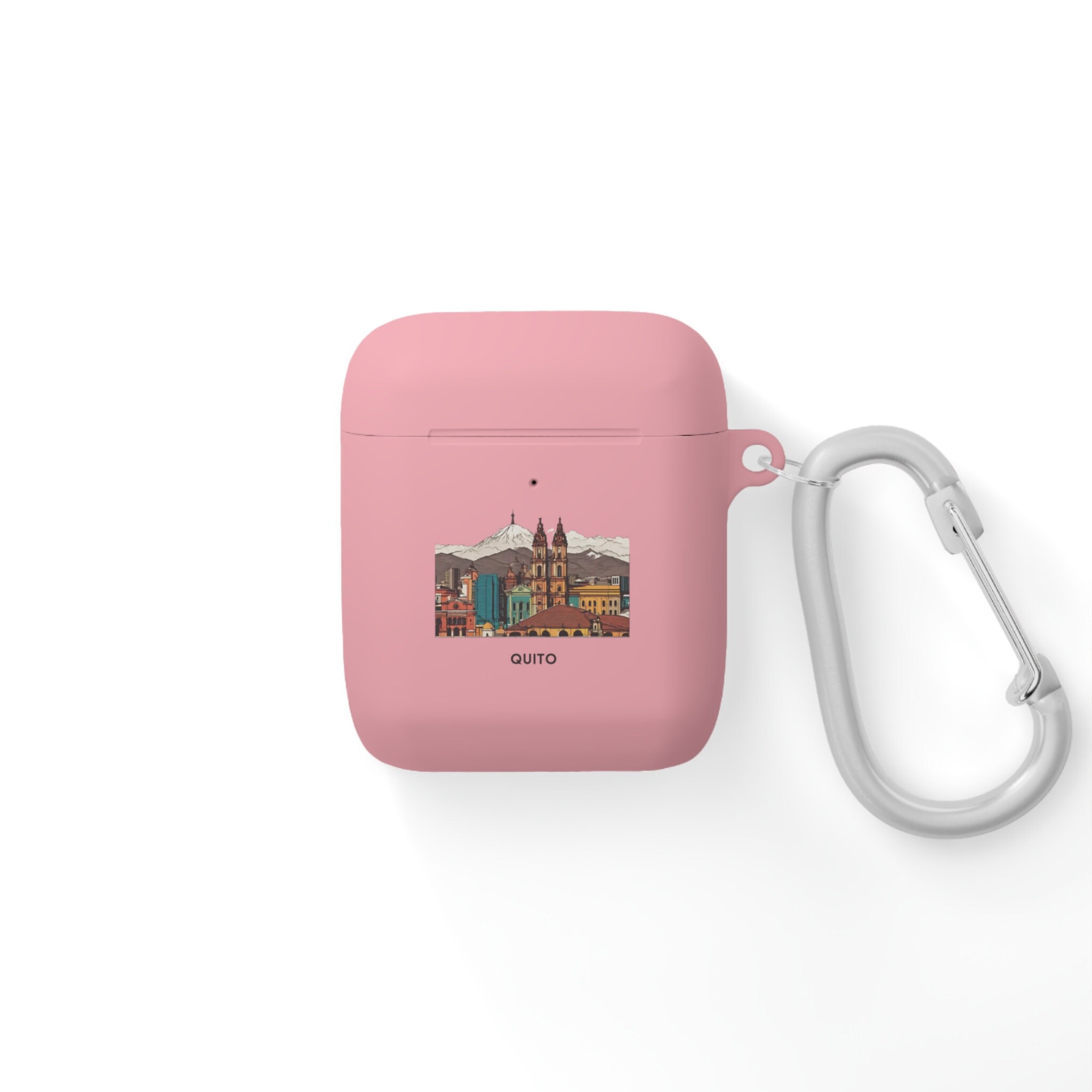 QUITO ECUADOR City Skyline Travel Airpods TPU Storage Case Cover With ...