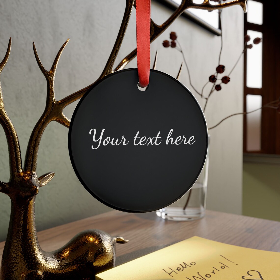 GHANA It's in My DNA, Ghanaian Ancestry Round Acrylic Ornament ...