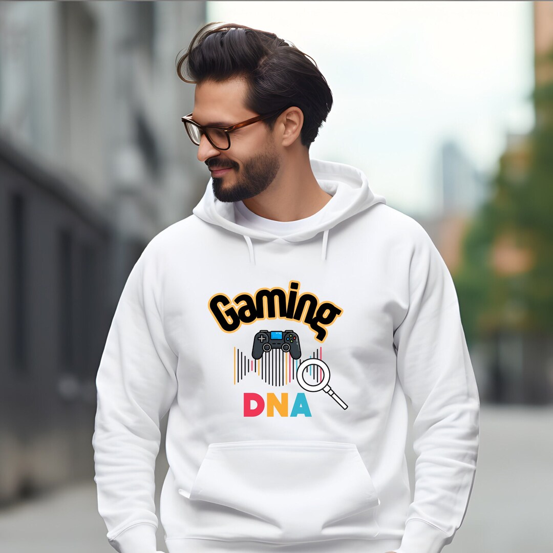 GAMING DNA Video Games Unisex Gildan Heavy Blend™ Hooded Sweatshirt ...