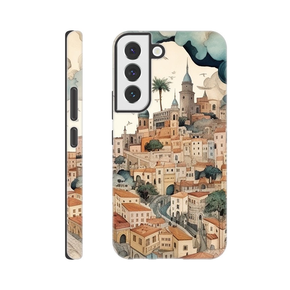 LISBON PORTUGAL City Skyline View Portuguese Travel Cell Phone Tough ...