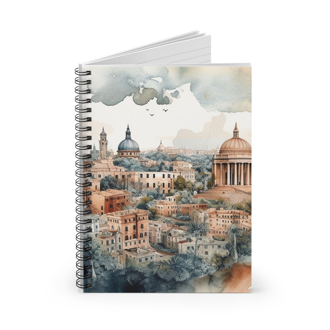 ROME ITALY Italian City Travel Diary 6 X 8 Inches Spiral Notebook 118 ...