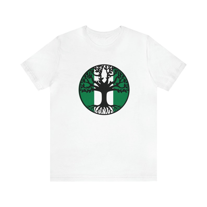 NIGERIA Flag Family Tree Roots Nigerian Heritage Ancestry - Etsy