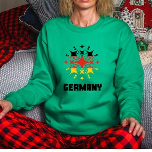 GERMANY Abstract Flag German Heritage Pride Ancestry Graphic Unisex ...