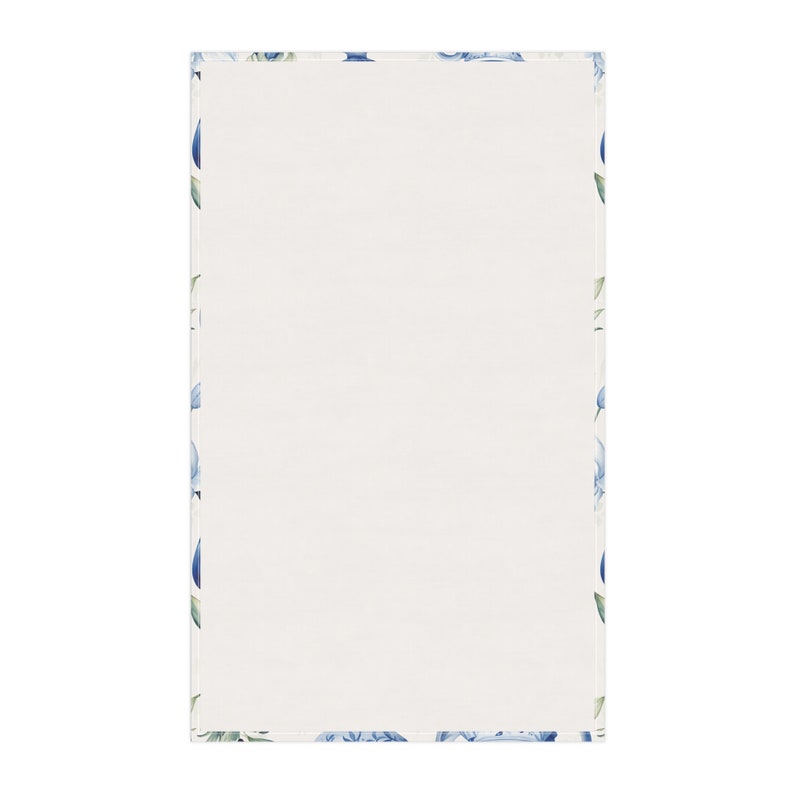 Blue Delft China Tile Inspired Floral Pattern 18 X 30 Inch Kitchen Tea ...