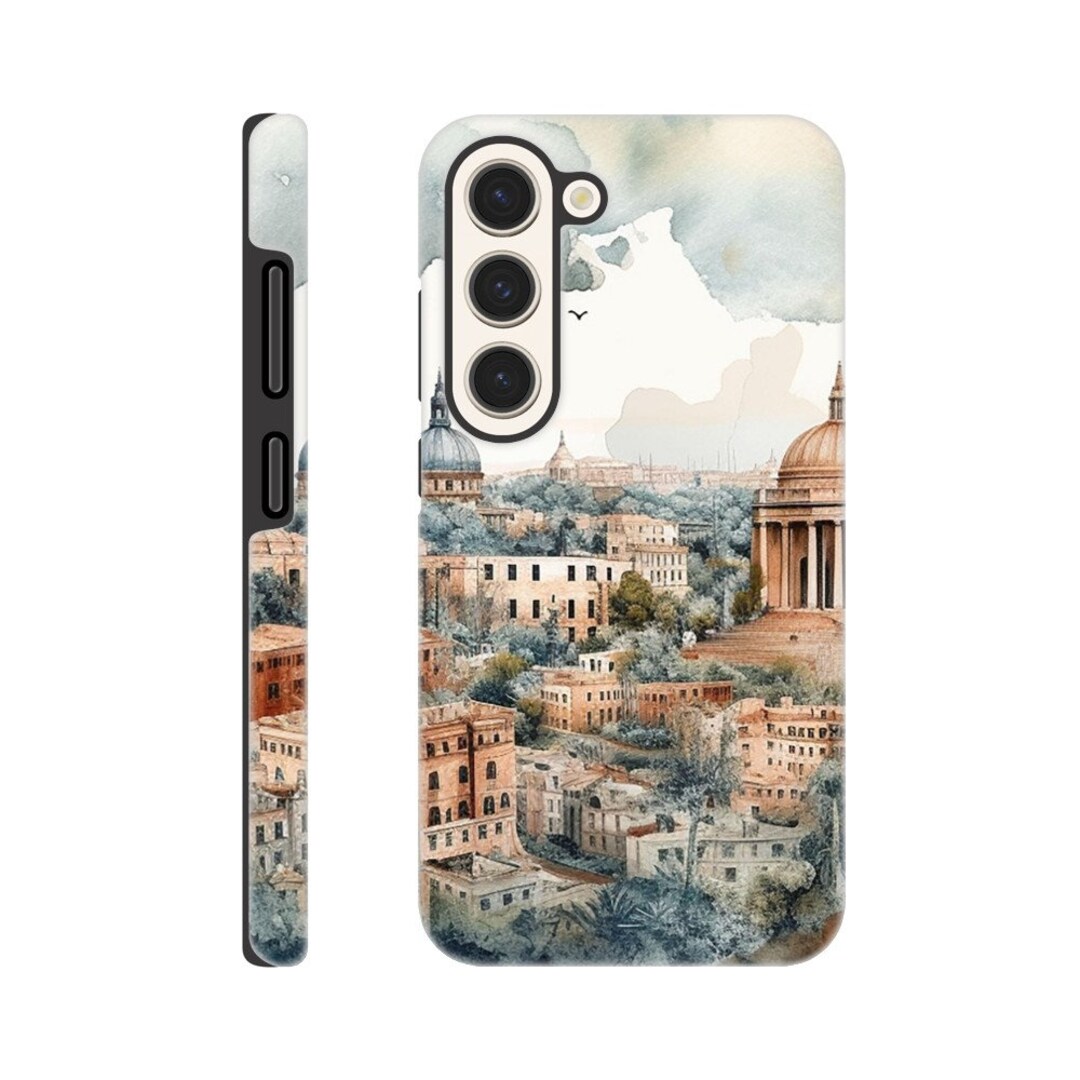 ROME ITALY City Skyline View Italian Travel Cell Phone Tough Case ...