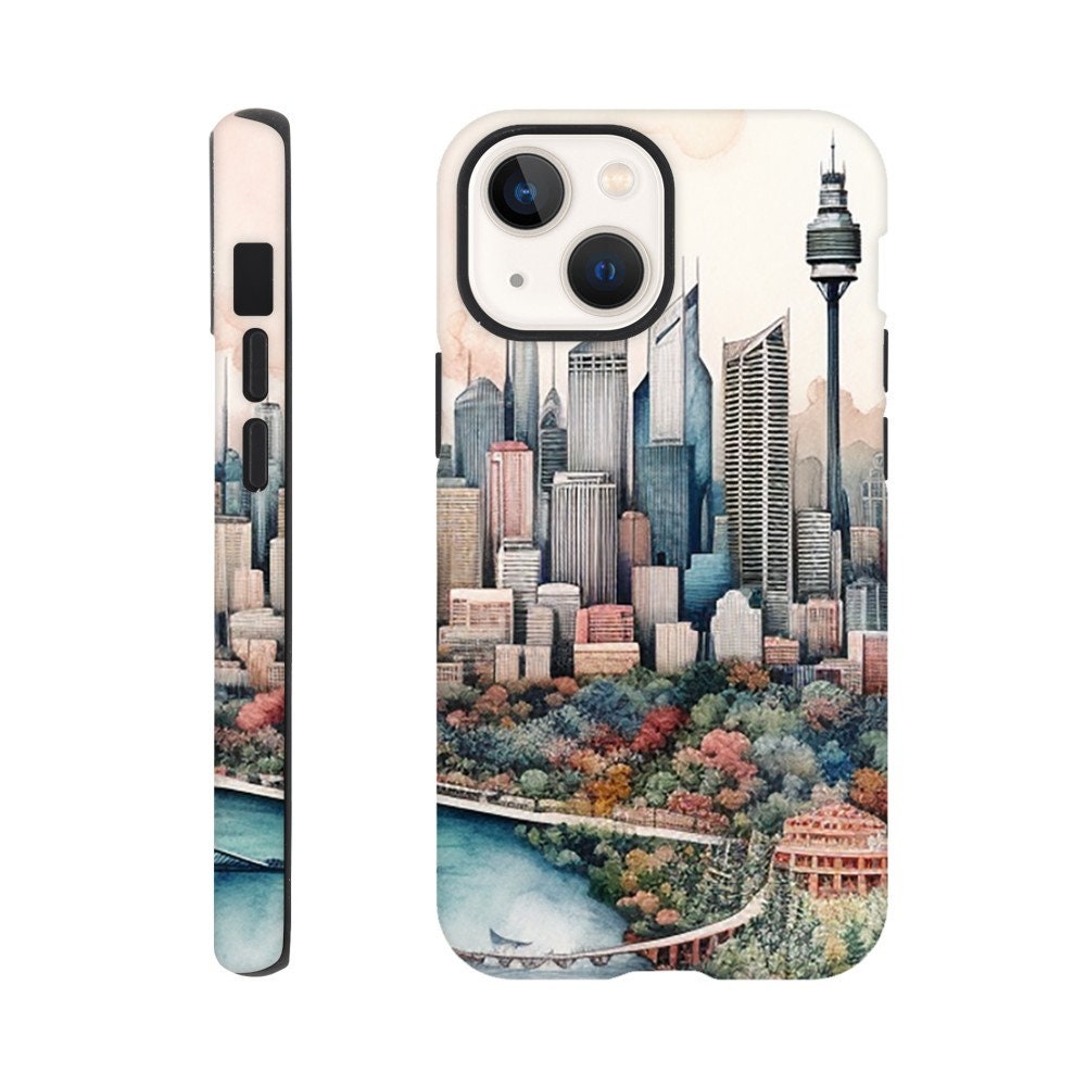 SYDNEY AUSTRALIA City Skyline View Australian Travel Cell Phone Tough ...
