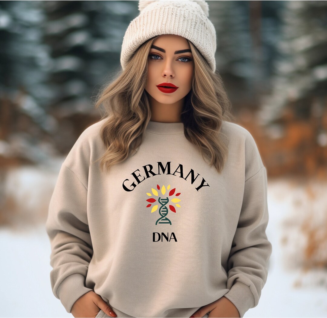GERMANY DNA German Heritage Family Roots Ancestry Graphic Gildan Unisex ...