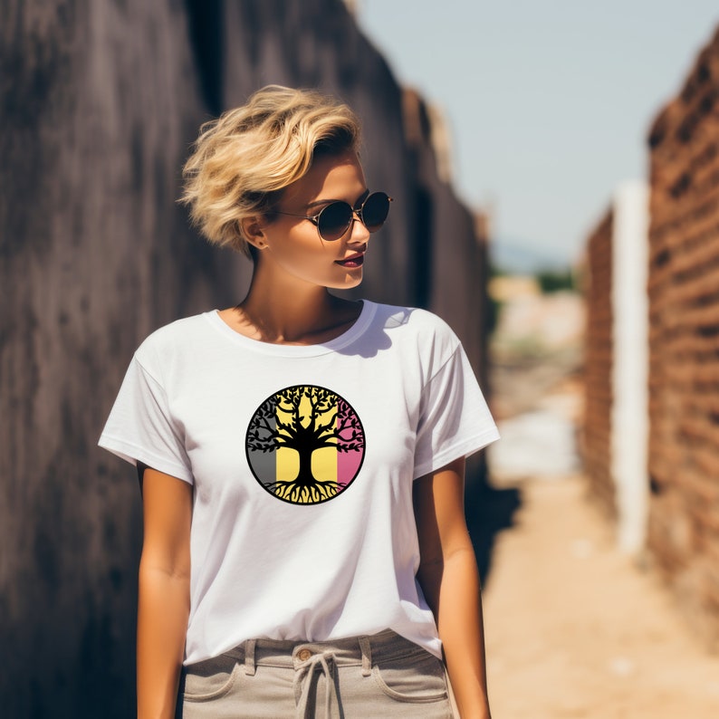 BELGIUM Flag Family Tree Roots Belgian Heritage Ancestry Pride - Etsy