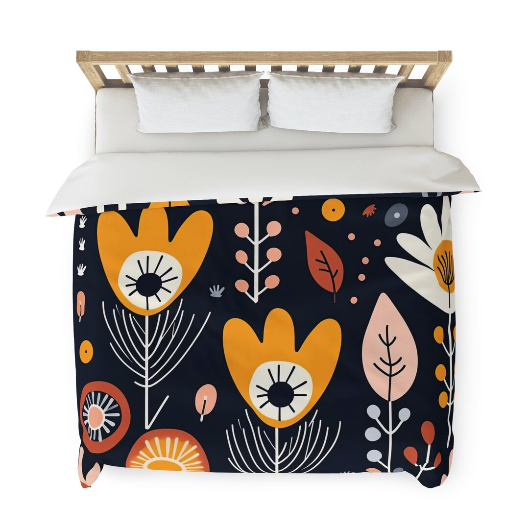 Duvet Cover Polyester Microfiber Bed Linens Twin Queen King Size ...