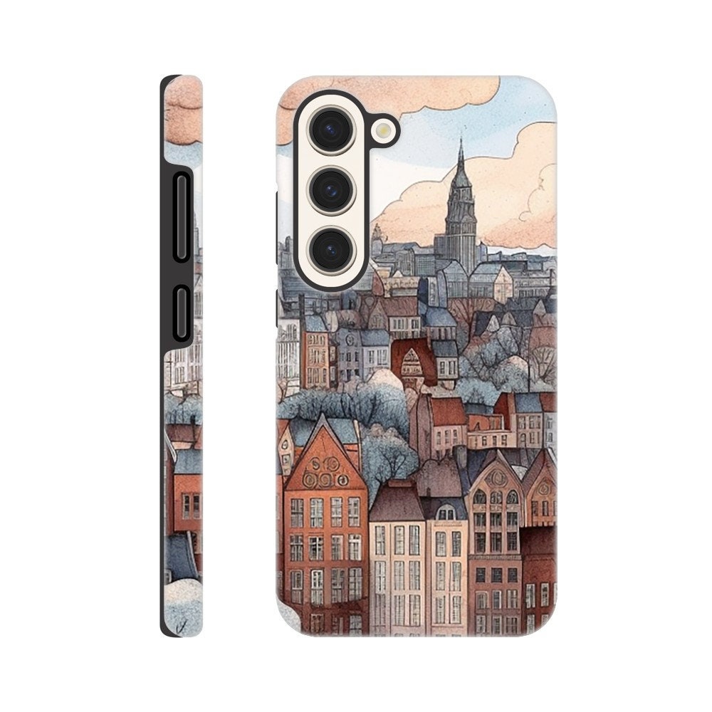 COPENHAGEN DENMARK City Skyline View Danish Travel Cell Phone Tough ...
