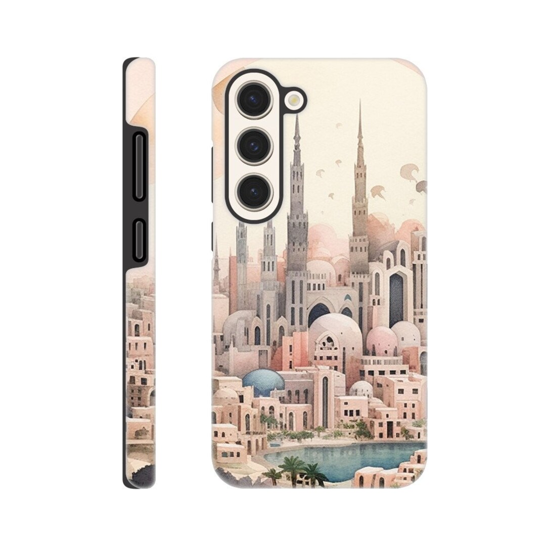 RIYADH SAUDI ARABIA City Skyline View Travel Cell Phone Tough Case ...