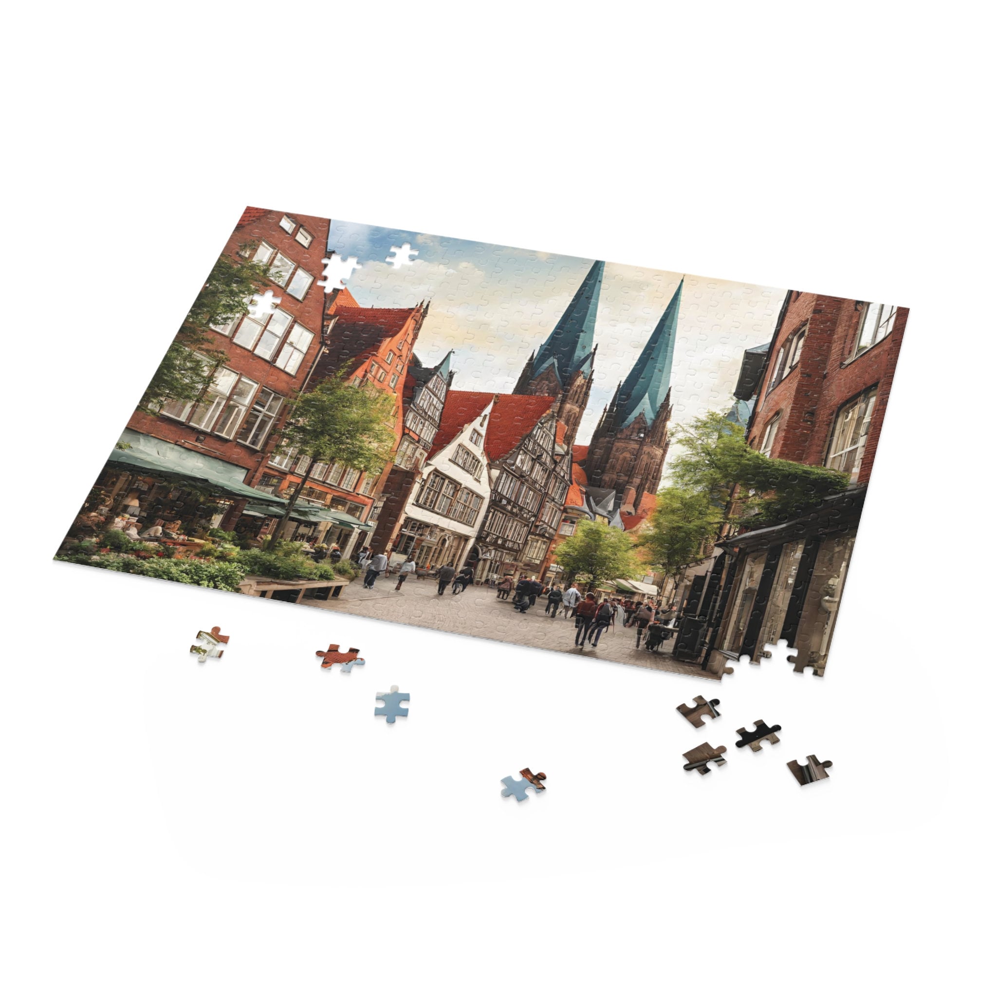 500 Piece Jigsaw Puzzle 16 X 20 Inch BREMEN GERMANY Deutschland German ...
