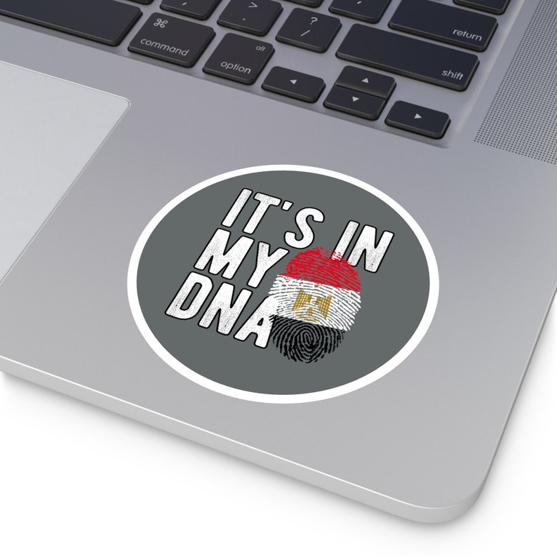 EGYPT DNA Egyptian Heritage Ancestry Round Water Resistant Vinyl ...