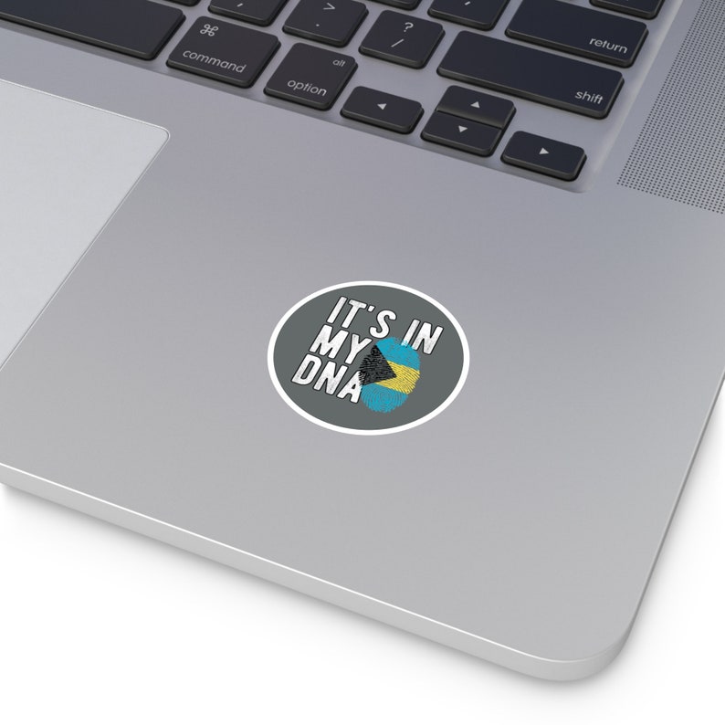BAHAMAS DNA Bahamaian Heritage Ancestry Round Water Resistant Vinyl ...