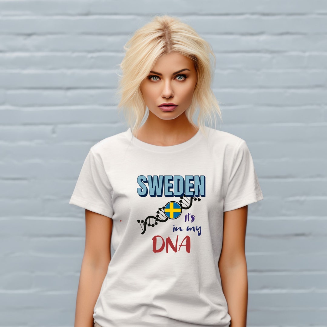 SWEDEN It's in My DNA Swedish Family Tree Roots Heritage Ancestry Pride ...
