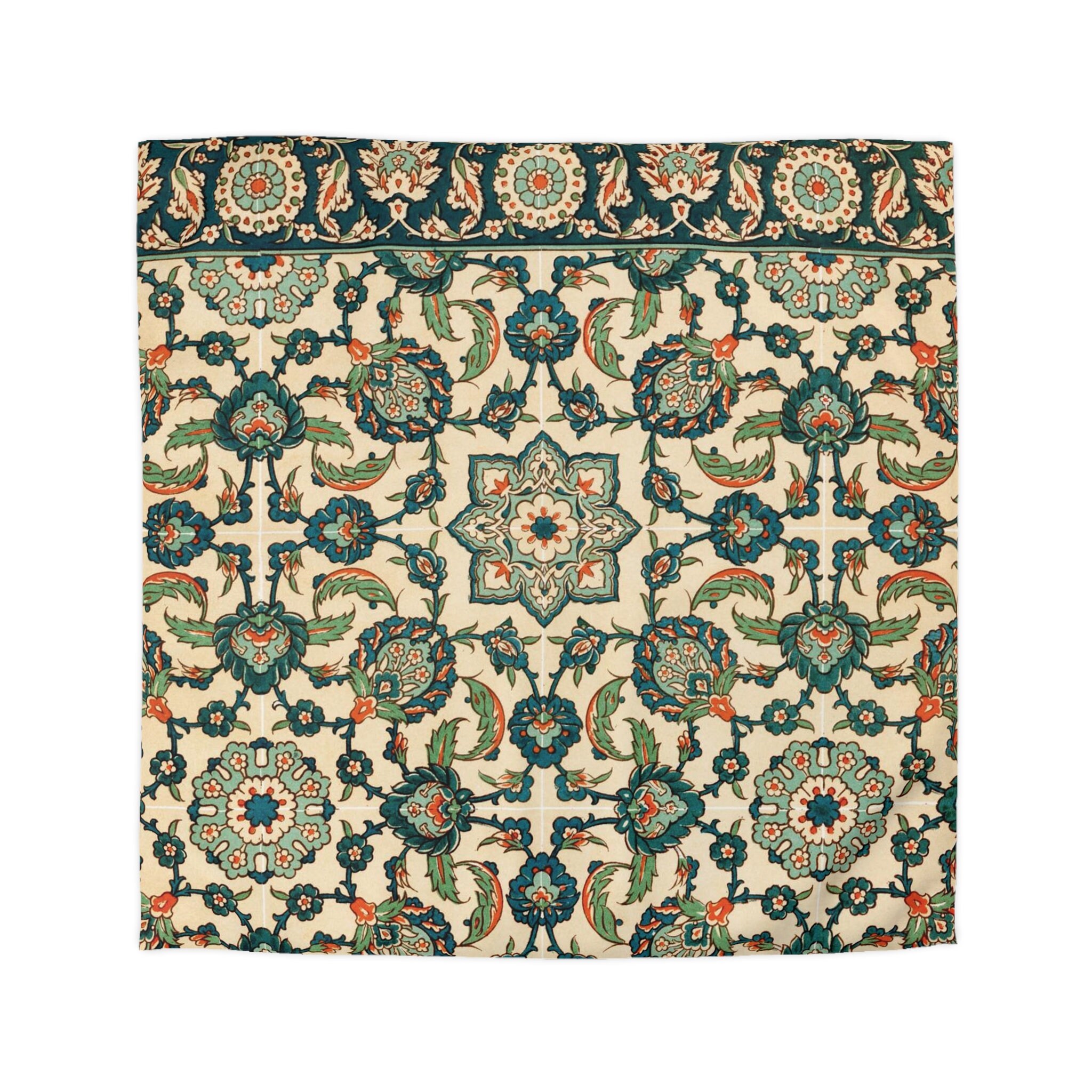 Vintage Arabic Arab Fabric Design Pattern Polyester Woven Microfiber ...