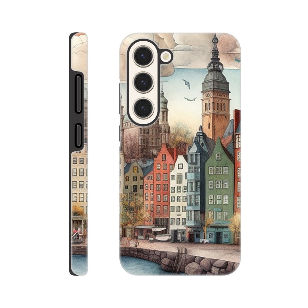 COPENHAGEN DENMARK City Skyline View Danish Travel Cell Phone Tough ...